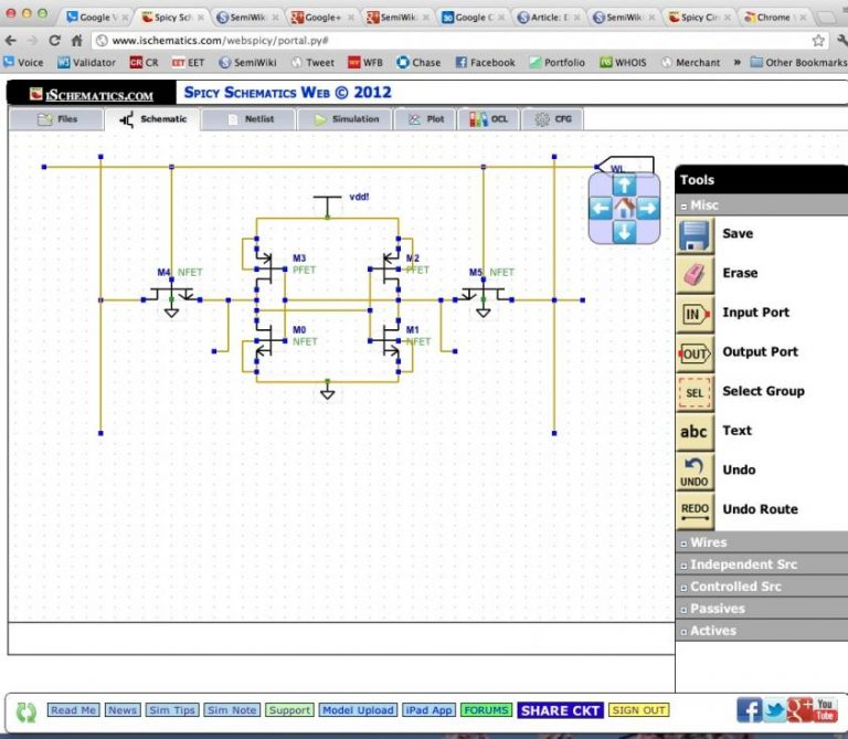 Schematic Capture and SPICE Simulation in the Cloud - SemiWiki