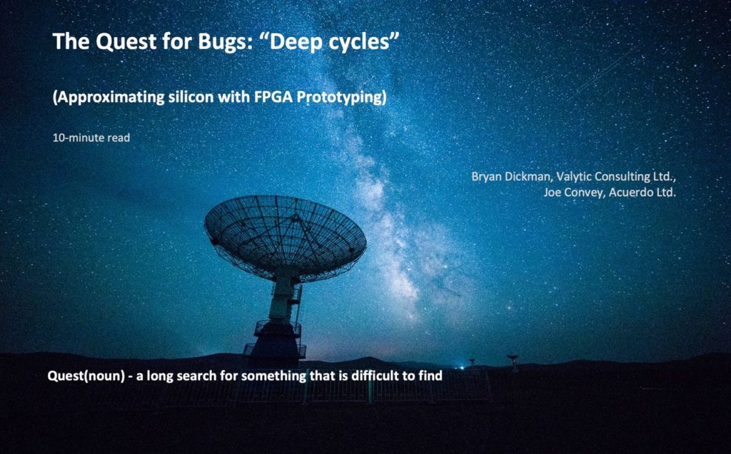 The Quest for Bugs: “Deep Cycles” - Read more on SemiWiki