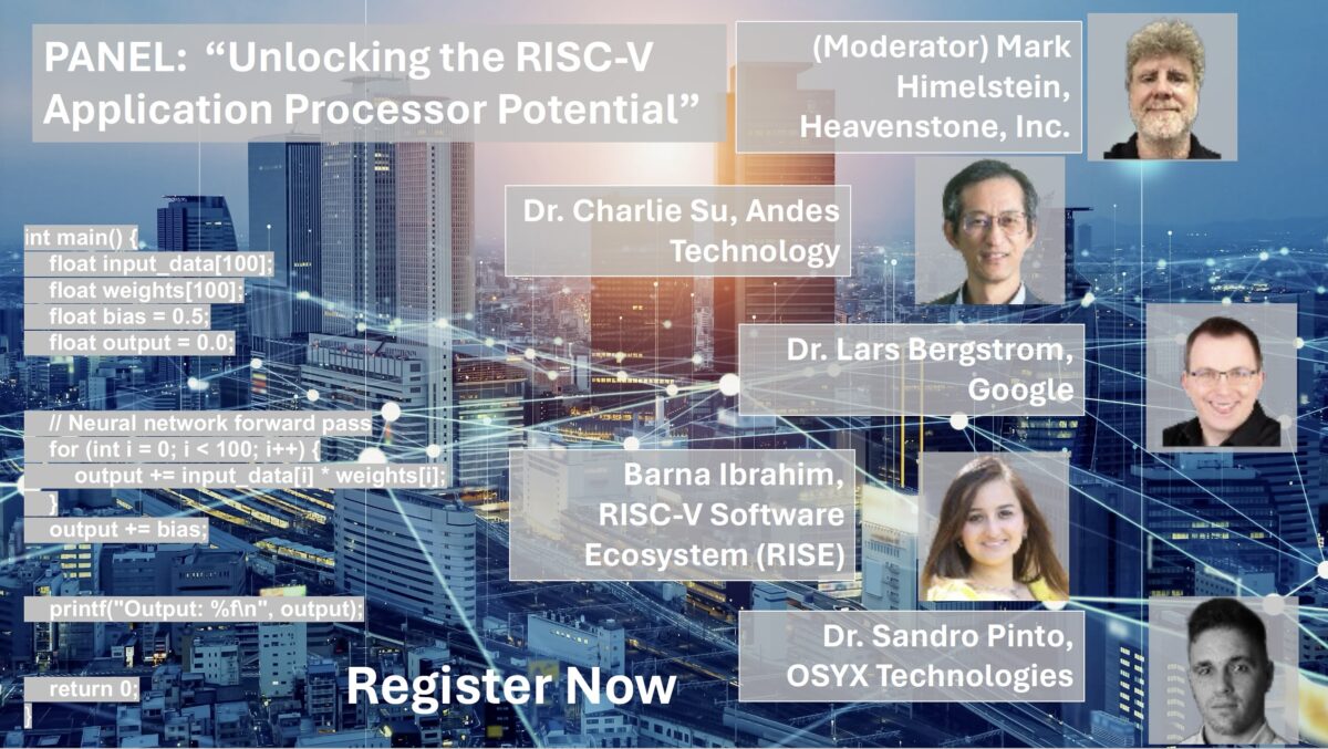 Unlocking the Future: Join Us at RISC-V Con 2024 Panel... - SemiWiki