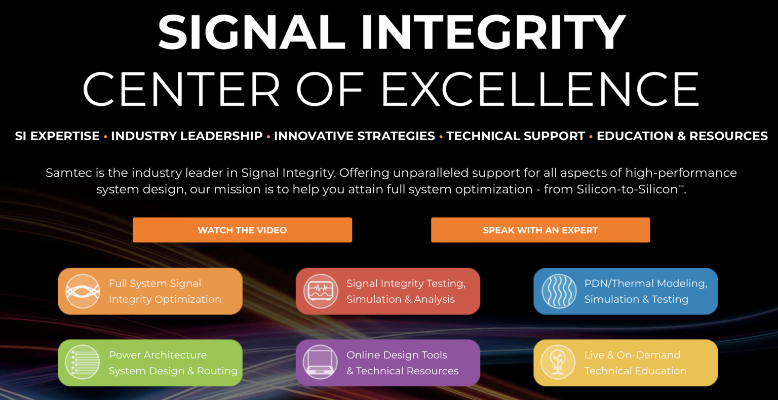 Samtec Demystifies Signal Integrity for Everyone - SemiWiki