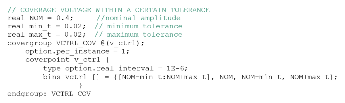 Systemverilog Functional Coverage For Real Datatypes Semiwiki