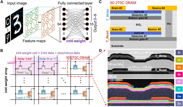 Advancements in 3D Stacked IGZO 2T0C DRAM for Computing-in-Memory ...
