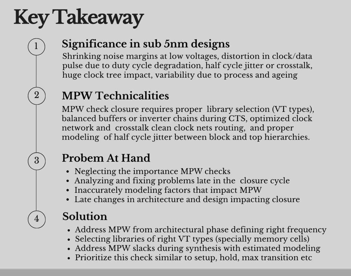 MIN PULSE WIDTH (MPW) TIMING CHECK The Silent Timing... - SemiWiki